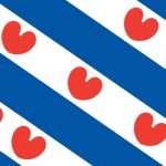 Friese vlag 90x150cm kopen - Andriez